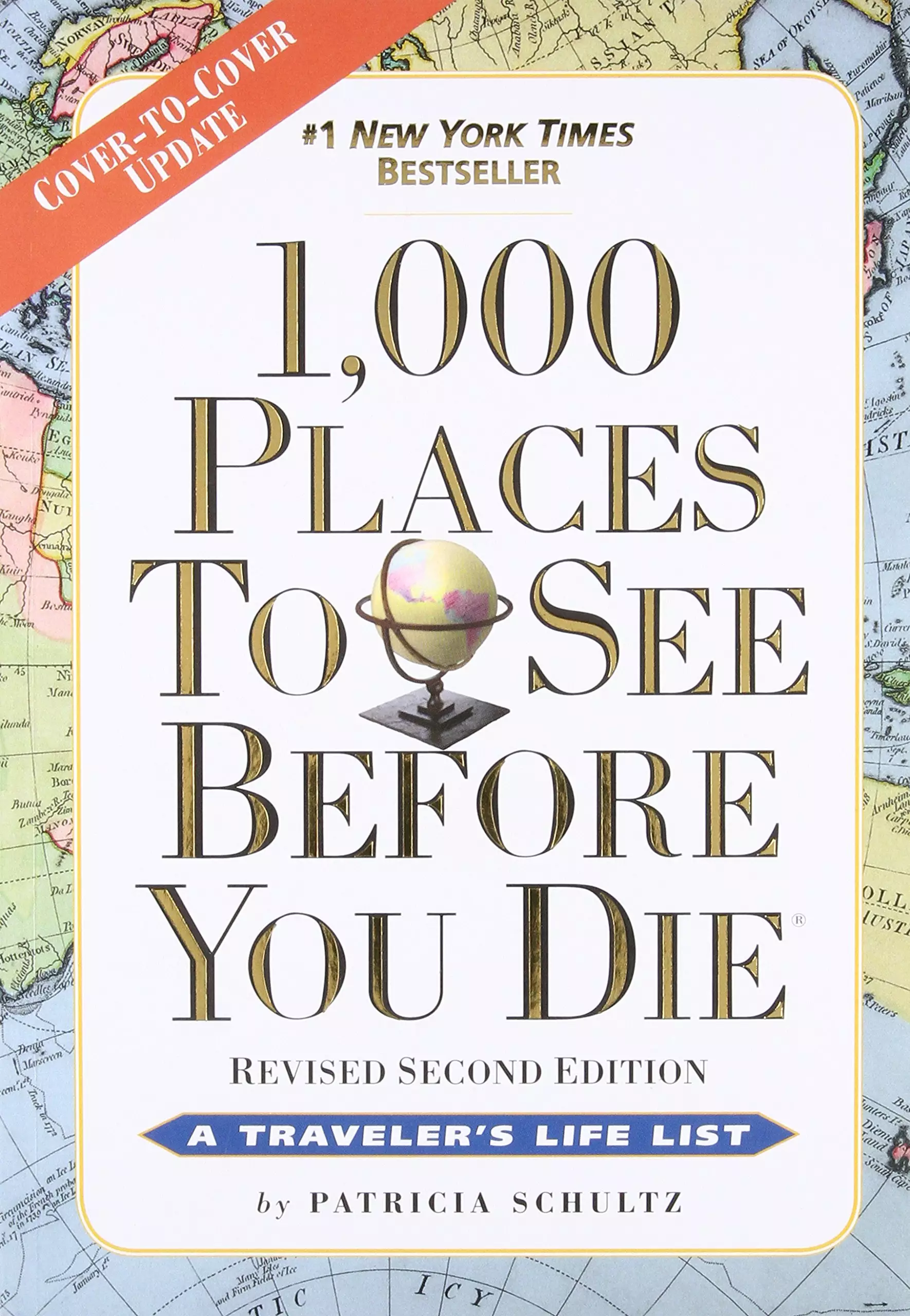 Ідеї подарунків для подорожей Подарунки для випускних wanderlust Книга 1000 місць, які варто побачити, перш ніж померти
