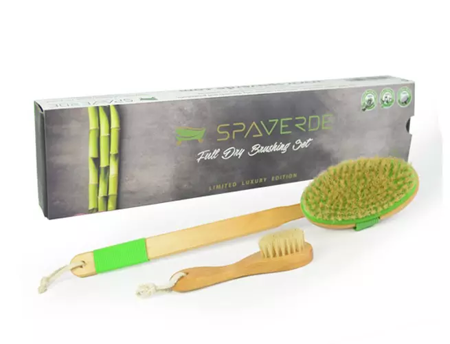 Spa Verde Dry Brush Set