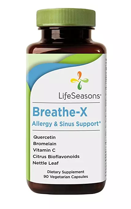 breathe-x allergy & sinus support tablets