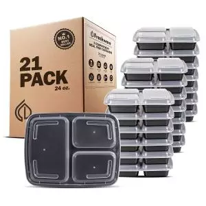 Freshware Meal Prep Containers (sett med 21) Amazon