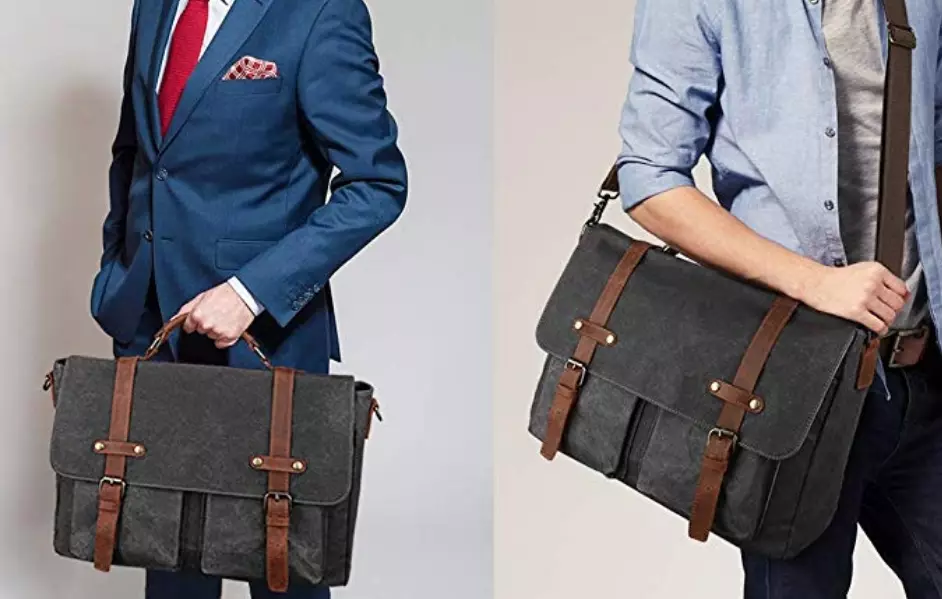 Çantat më të mira për burra: Lëkurë Vintage
