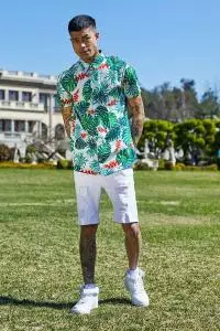 Camisa Floral Verán Masculino