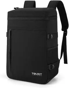 TOURIT 32 Dosen Cooler Rucksak Leckproof Grouss Kapazitéit Isoléiert Rucksak Cooler Bag