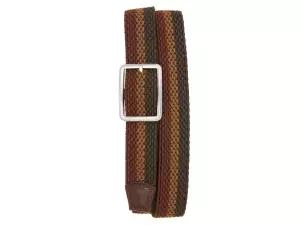 Torino Tri Stripe Reversible Woven Belt