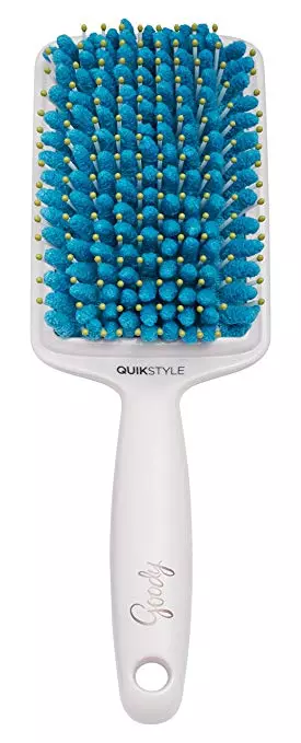 melhor escova de cabelo para secar guloseimas molhadas quickstyle paddle