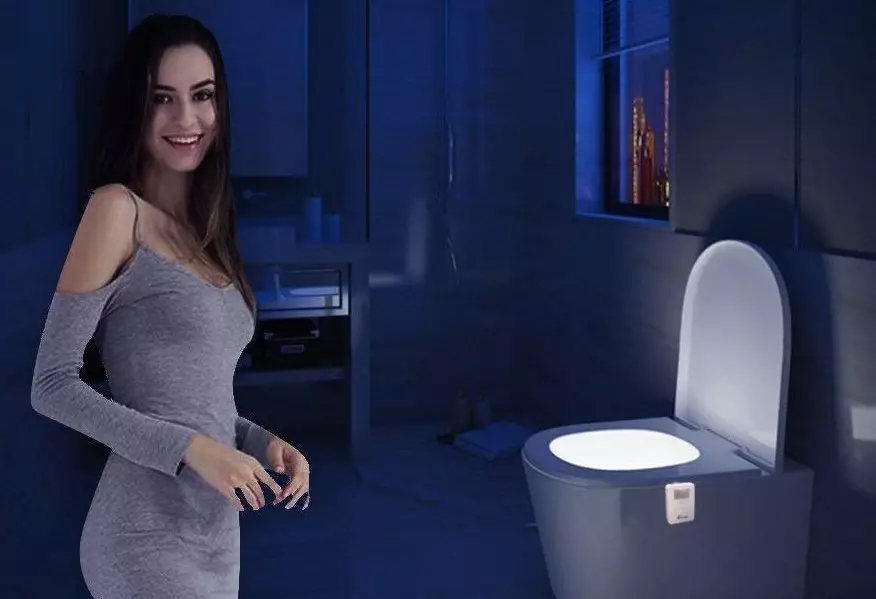 LED světlo na WC sedátko amazon
