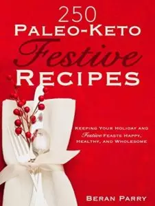 250 paleo-keto slavnostních receptů Amazon