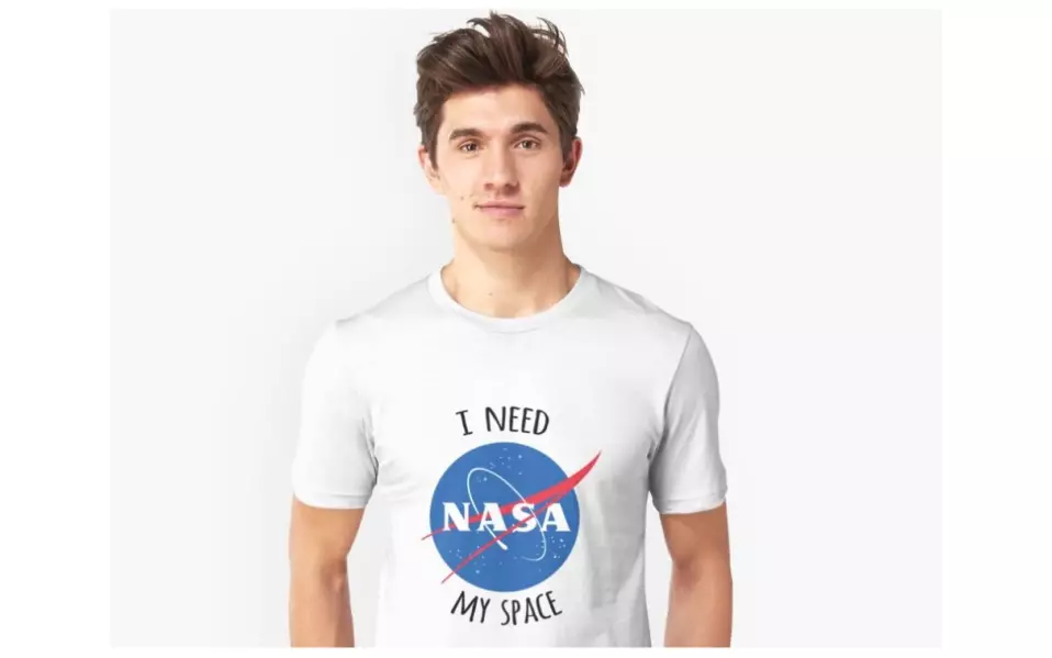 mejores camisetas espaciales redbubble