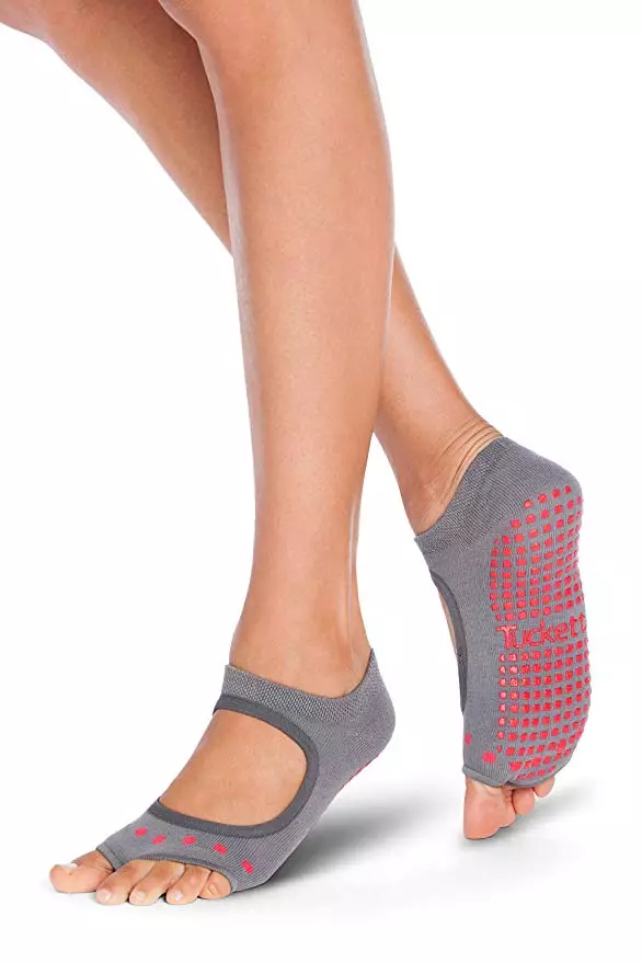 barre čarape najbolje ljepljive tucketts za vježbanje yoga žene neklizajuće bez prstiju