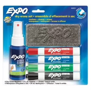 expo dry erase marker set