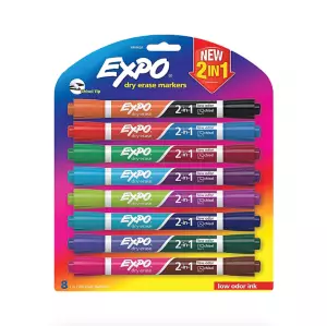 expo tank dry erase markers
