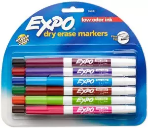 best dry erase marker expo low smell