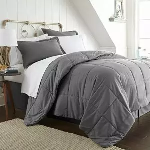 Grey Bed in a Bag Men's Queen
