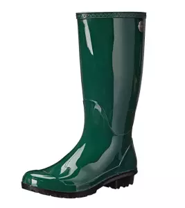 Green Rain Boots UGG