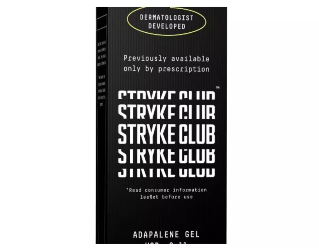 Stryke Club Knockout Adapalene Leke ve Akne Tedavi Jeli