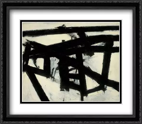 franz kline çərçivəli bədii çap amazon