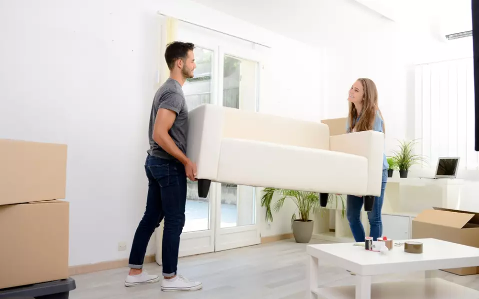 como mover móveis pesados você mesmo