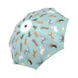 Wece의 비가 내리는 고양이와 강아지 우산