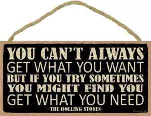 The-Rolling Stones-Wood-Plaque Sign-