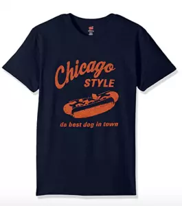 Chicago T-Shirt ojoun Awọn ọkunrin