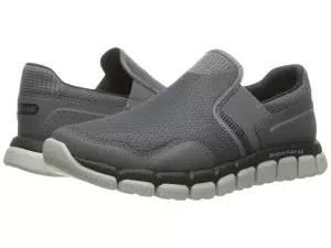 Tênis de corrida cinza Skechers