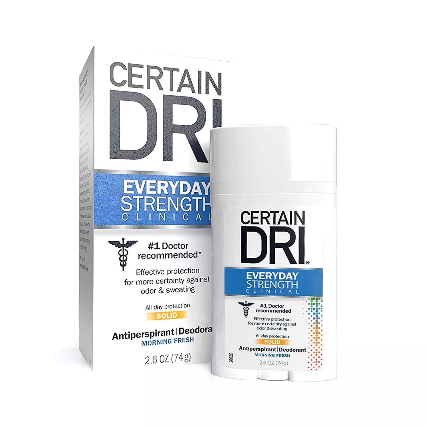 გარკვეული Dri Everyday Strength კლინიკური ანტიპერსპირანტი დეოდორანტი