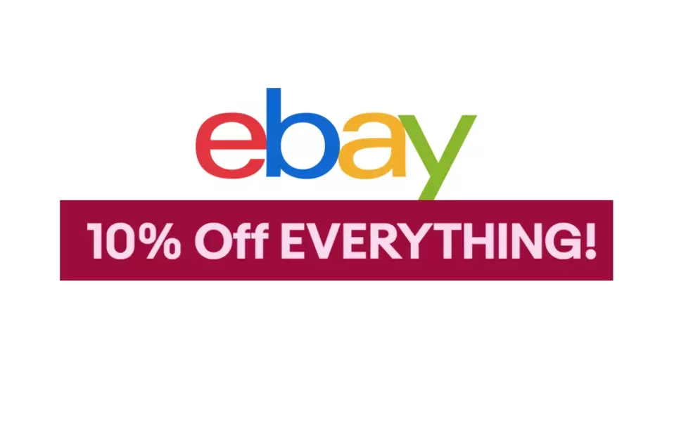 Ebay geleşikleri: 10% arzanladyş üçin kod