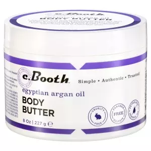 menaka argan moroccan beauty routine c.booth Egyptian body butter