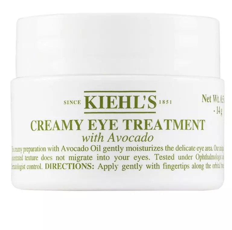 авокадово уље рутинска нега коже Киехл'с кремасти третман за очи против старења