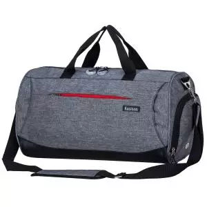 Grey Gym Bag Ndogo Wanaume