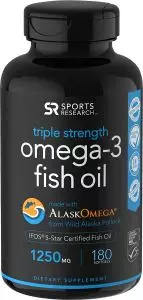 Integratore di olio di pesce Omega 3