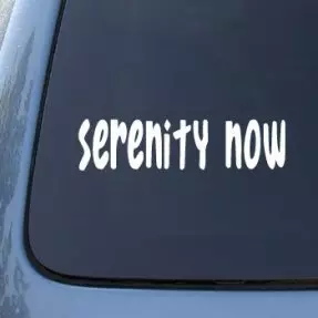 Seinfeld Serinity Now สติกเกอร์กันชน