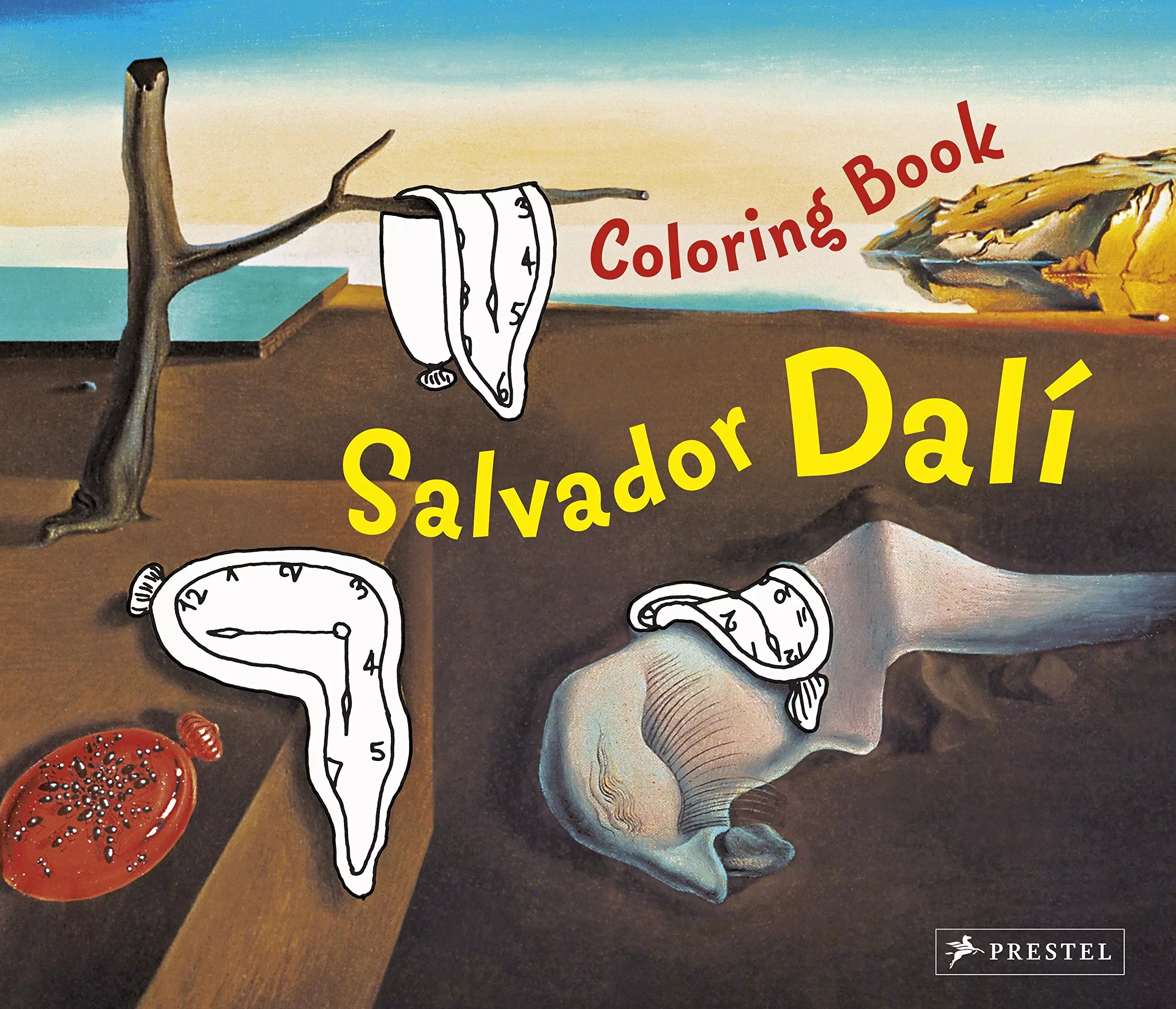Libro para colorear de Dalí