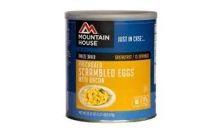 Campbell's WMountain House Scrambles Eggs with Baconell Có! Butternut Squash & Sweet Potato Soup