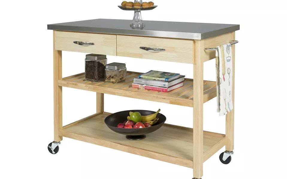 Butcher Block Kitchen Carts: The 5