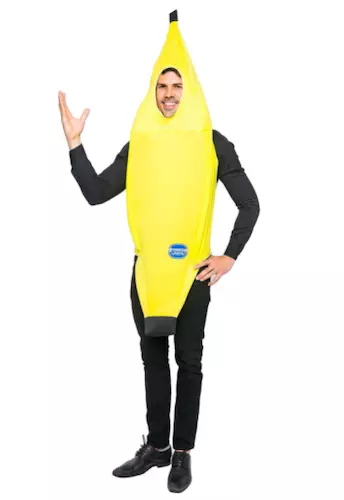 Таңқаларлық туындылар банан костюмі