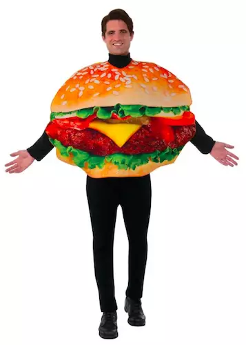 Rubija burgera pieaugušo Helovīna kostīms