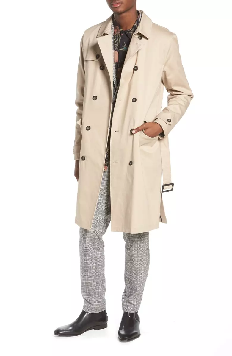 Burberry Trenchcoat Alternativen fallen Topman Peached