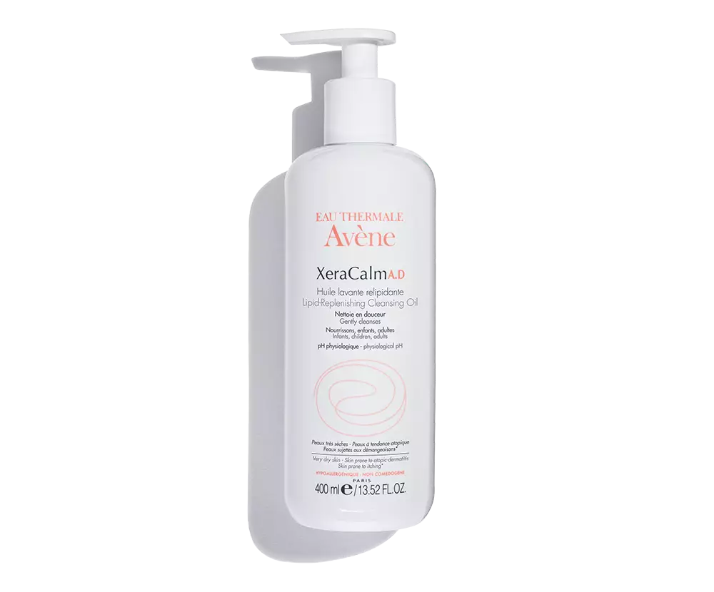Avene XeraCalm A.D Lipid Yenileyici Temizleme Yağı; en iyi temizleme yağları; en iyi yağ temizleyici; en iyi yüz temizleme yağı
