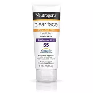 Sunscreen Neutrogena Clear Face