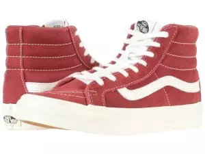 Красные кроссовки Vans High Top