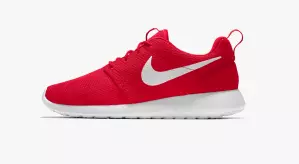 Red Sneakers Nike Running Shoes