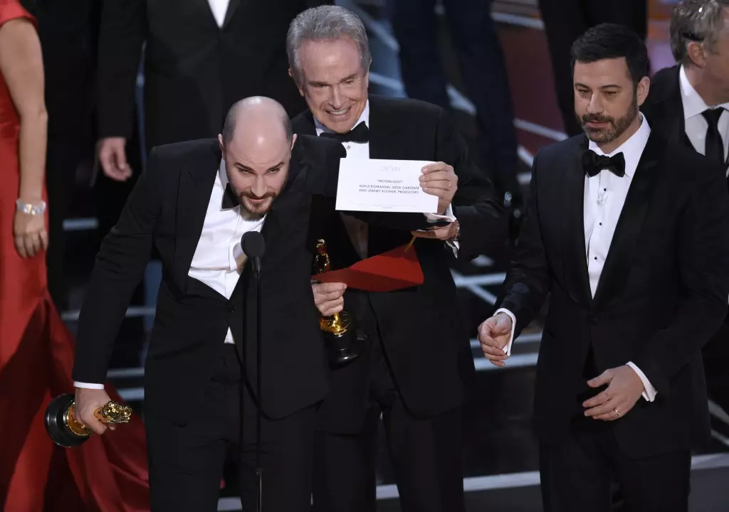 oscars falsch Enveloppe Foto