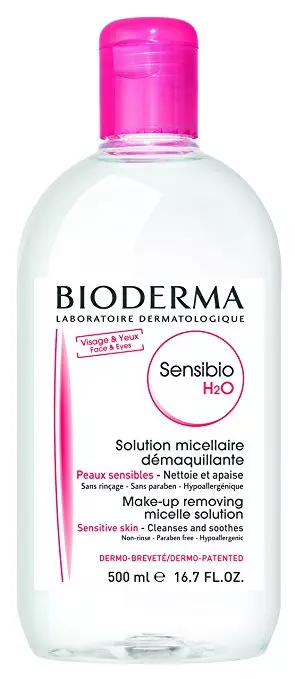 cosmaidí french drugstore táirgí áilleacht bioderma makeup remover sinsibio h2o