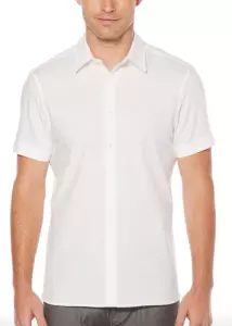 Бела летња кошуља за мушкарце