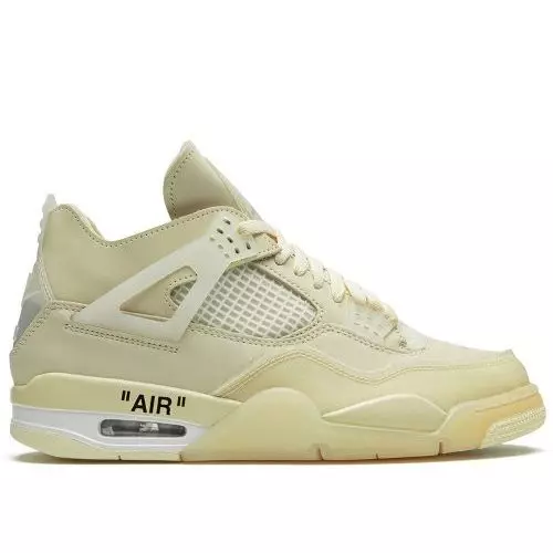 Nike X Off-White Air Jordan 4, sneaks abjad off