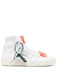 Off-White Off-court 3.0 zapatillas altas blancas, zapatillas blancas