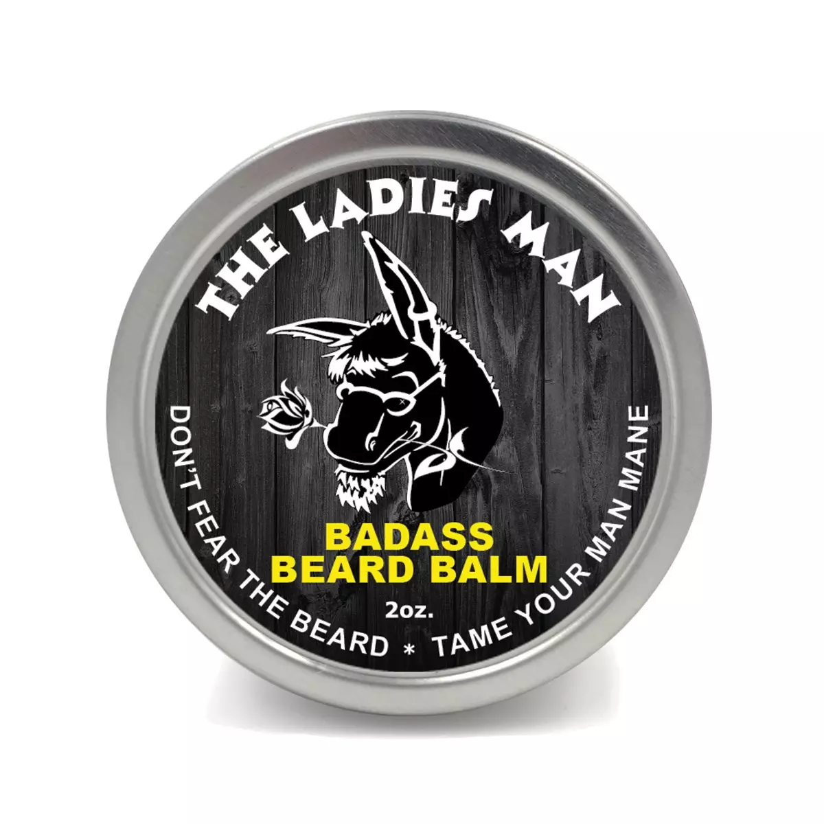 Badass Beard Care Beard Balm Il-Ladies Man Scent; balzmu tad-daqna vs żejt