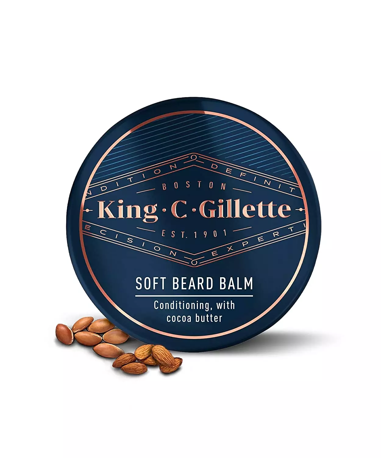 Baume à barbe douce King C. Gillette; baume à barbe vs huile