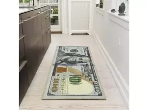 излишък на килим за доларова банкнота